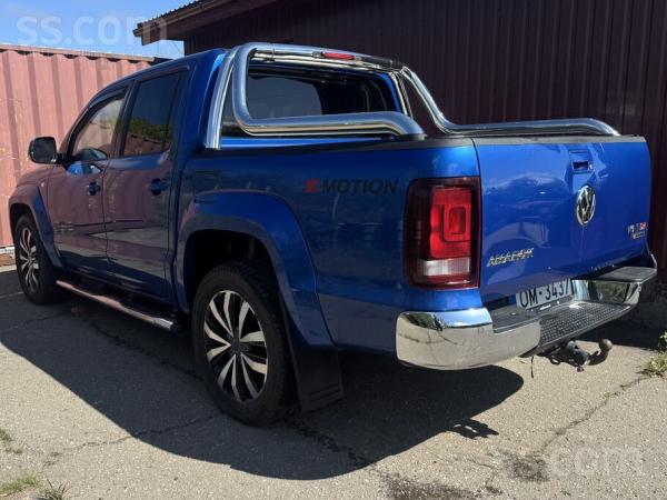 Zils Volkswagen Amarok 2017 Liepāja, ar dzinēja tilpumu 3.00 L un nobraukumu 245 tūkst. km par 19950 €, foto 3 vietnē AUTOMOTO.COM.LV