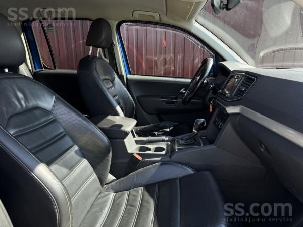 Zils Volkswagen Amarok 2017 Liepāja, ar dzinēja tilpumu 3.00 L un nobraukumu 245 tūkst. km par 19950 €, foto 5 vietnē AUTOMOTO.COM.LV