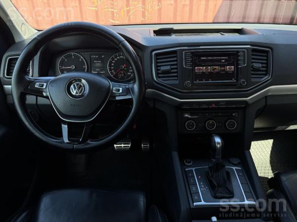 Zils Volkswagen Amarok 2017 Liepāja, ar dzinēja tilpumu 3.00 L un nobraukumu 245 tūkst. km par 19950 €, foto 7 vietnē AUTOMOTO.COM.LV