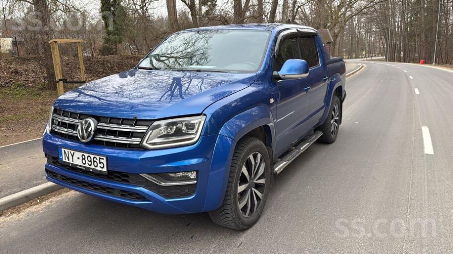Zils Volkswagen Amarok 2017 Rīga, ar dzinēja tilpumu 3.00 L un nobraukumu 283 tūkst. km par 17000 €, foto 1 vietnē AUTOMOTO.COM.LV