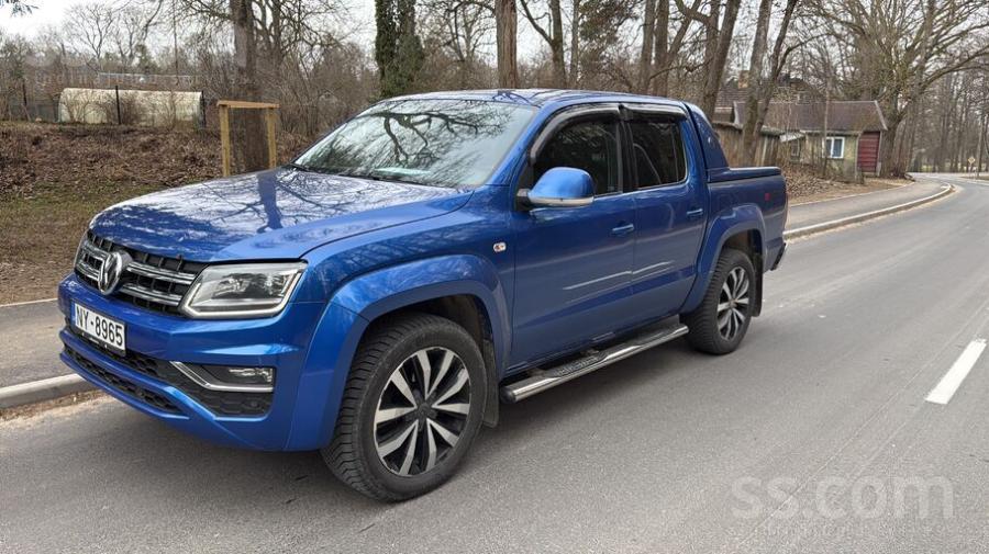 Zils Volkswagen Amarok 2017 Rīga, ar dzinēja tilpumu 3.00 L un nobraukumu 283 tūkst. km par 17000 €, foto 4 vietnē AUTOMOTO.COM.LV