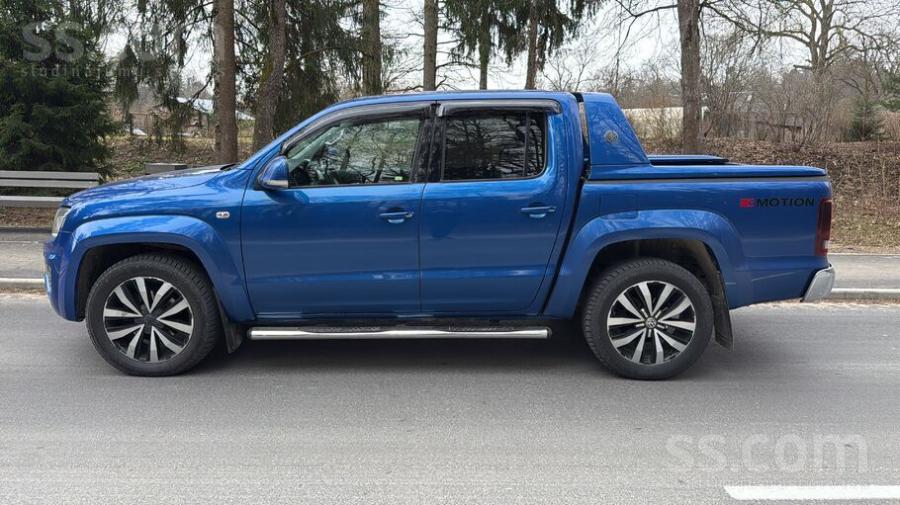 Zils Volkswagen Amarok 2017 Rīga, ar dzinēja tilpumu 3.00 L un nobraukumu 283 tūkst. km par 17000 €, foto 5 vietnē AUTOMOTO.COM.LV