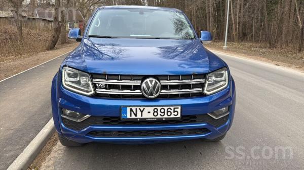 Zils Volkswagen Amarok 2017 Rīga, ar dzinēja tilpumu 3.00 L un nobraukumu 283 tūkst. km par 17000 €, foto 11 vietnē AUTOMOTO.COM.LV