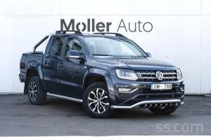 Blue Volkswagen Amarok 2018 in Riga, with an engine capacity of 3.00 L and mileage of 239 thousand km for 21850 €, photo 3 on AUTOMOTO.COM.LV