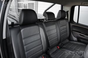 Blue Volkswagen Amarok 2018 in Riga, with an engine capacity of 3.00 L and mileage of 239 thousand km for 21850 €, photo 22 on AUTOMOTO.COM.LV