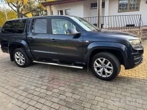 Zils Volkswagen Amarok 2018 Rīga, ar dzinēja tilpumu 3.00 L un nobraukumu 168 tūkst. km par 22600 €, foto  vietnē AUTOMOTO.COM.LV