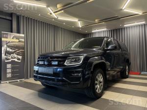 Blue Volkswagen Amarok 2019 in Riga, with an engine capacity of 3.00 L and mileage of 188 thousand km for 27300 €, photo  on AUTOMOTO.COM.LV