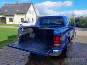 Blue Volkswagen Amarok 2020 in Ventspils, with an engine capacity of 3.00 L and mileage of 220 thousand km for 24550 €, photo 8 on AUTOMOTO.COM.LV
