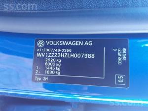 Blue Volkswagen Amarok 2020 in Ventspils, with an engine capacity of 3.00 L and mileage of 220 thousand km for 24550 €, photo 22 on AUTOMOTO.COM.LV