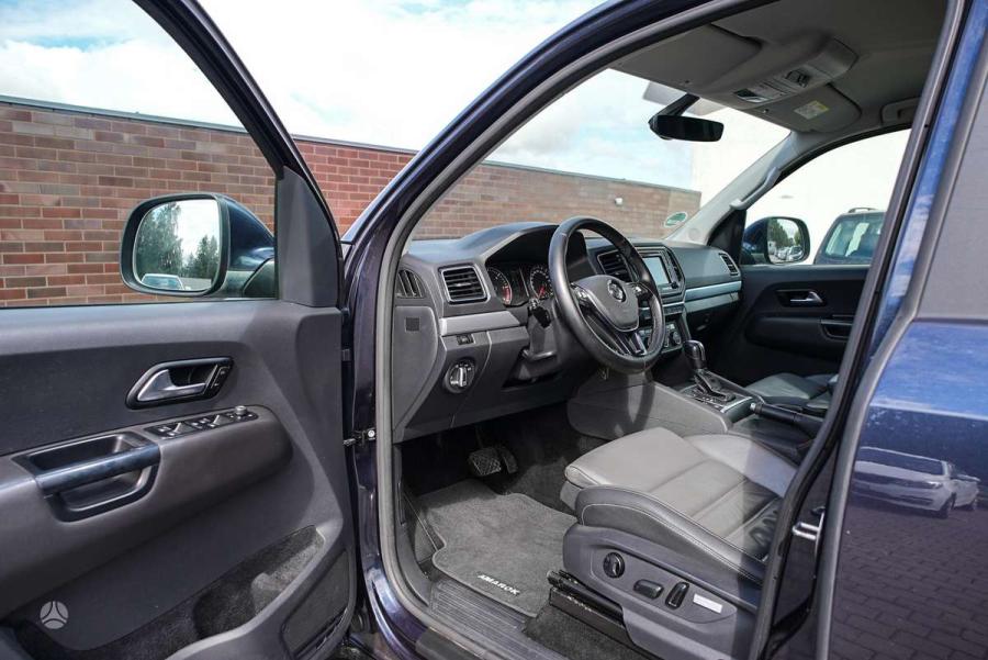 Zils Volkswagen Amarok 2020 Marijampole, ar dzinēja tilpumu 2.97 L un nobraukumu 195 tūkst. km par 21950 €, foto 23 vietnē AUTOMOTO.COM.LV