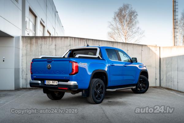 Blue Volkswagen Amarok 2024 in Tartu, with an engine capacity of 3.00 L and mileage of 40 thousand km for 46500 €, photo 2 on AUTOMOTO.COM.LV