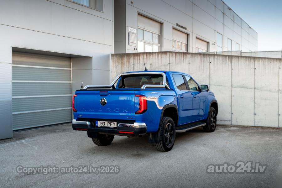Blue Volkswagen Amarok 2024 in Tartu, with an engine capacity of 3.00 L and mileage of 40 thousand km for 46500 €, photo 14 on AUTOMOTO.COM.LV