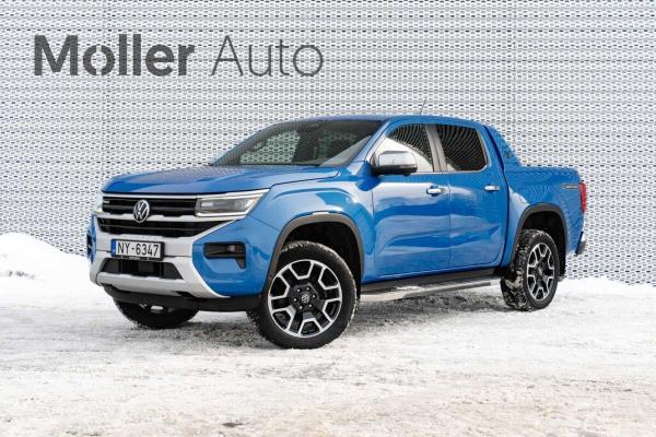 Zils Volkswagen Amarok 2024 Mārupe, ar dzinēja tilpumu 3.00 L un nobraukumu 80 tūkst. km par 42900 €, foto 1 vietnē AUTOMOTO.COM.LV