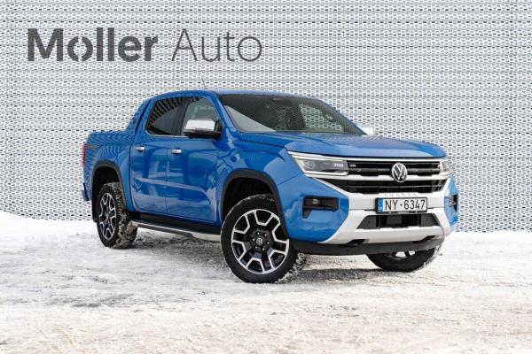 Zils Volkswagen Amarok 2024 Mārupe, ar dzinēja tilpumu 3.00 L un nobraukumu 80 tūkst. km par 42900 €, foto 2 vietnē AUTOMOTO.COM.LV