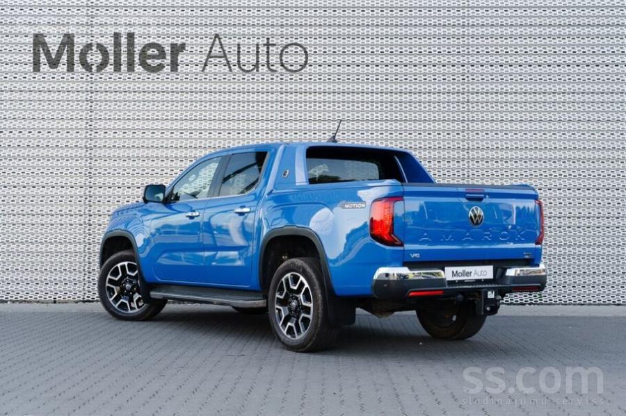 Zils Volkswagen Amarok 2024 Rīga, ar dzinēja tilpumu 3.00 L un nobraukumu 80 tūkst. km par 42900 €, foto 4 vietnē AUTOMOTO.COM.LV