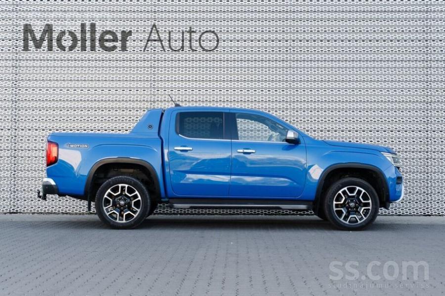 Zils Volkswagen Amarok 2024 Rīga, ar dzinēja tilpumu 3.00 L un nobraukumu 80 tūkst. km par 42900 €, foto 6 vietnē AUTOMOTO.COM.LV