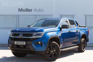 Blue Volkswagen Amarok 2026 in Ventspils, with an engine capacity of 3.00 L and mileage of 15 thousand km for 54500 €, photo  on AUTOMOTO.COM.LV