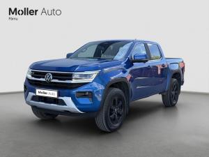 Blue Volkswagen Amarok 2024 in Parnu, with an engine capacity of 3.00 L and mileage of 99 thousand km for 47900 €, photo  on AUTOMOTO.COM.LV