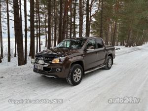 Brown Volkswagen Amarok 2012 in Tallinn, with an engine capacity of 2.00 L and mileage of 238 thousand km for 8500 €, photo  on AUTOMOTO.COM.LV
