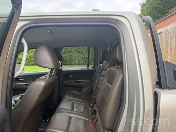 Brūns Volkswagen Amarok 2013 Liepāja, ar dzinēja tilpumu 2.00 L un nobraukumu 296 tūkst. km par 8500 €, foto 10 vietnē AUTOMOTO.COM.LV