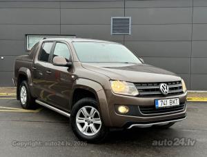 Brown Volkswagen Amarok 2014 in Tallinn, with an engine capacity of 2.00 L and mileage of 355 thousand km for 9999 €, photo 2 on AUTOMOTO.COM.LV
