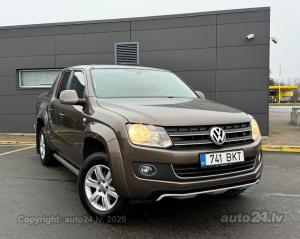 Brown Volkswagen Amarok 2014 in Tallinn, with an engine capacity of 2.00 L and mileage of 355 thousand km for 9999 €, photo 7 on AUTOMOTO.COM.LV