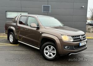 Brown Volkswagen Amarok 2014 in Tallinn, with an engine capacity of 2.00 L and mileage of 355 thousand km for 9999 €, photo 9 on AUTOMOTO.COM.LV