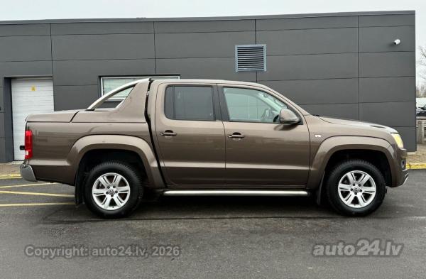 Brown Volkswagen Amarok 2014 in Tallinn, with an engine capacity of 2.00 L and mileage of 355 thousand km for 9999 €, photo 10 on AUTOMOTO.COM.LV