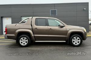 Brown Volkswagen Amarok 2014 in Tallinn, with an engine capacity of 2.00 L and mileage of 355 thousand km for 9999 €, photo 10 on AUTOMOTO.COM.LV