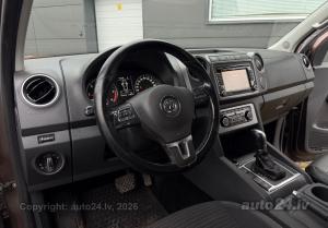Brown Volkswagen Amarok 2014 in Tallinn, with an engine capacity of 2.00 L and mileage of 355 thousand km for 9999 €, photo 17 on AUTOMOTO.COM.LV
