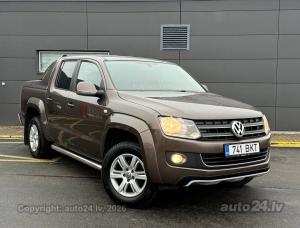 Brown Volkswagen Amarok 2014 in Tallinn, with an engine capacity of 2.00 L and mileage of 355 thousand km for 8750 €, photo  on AUTOMOTO.COM.LV