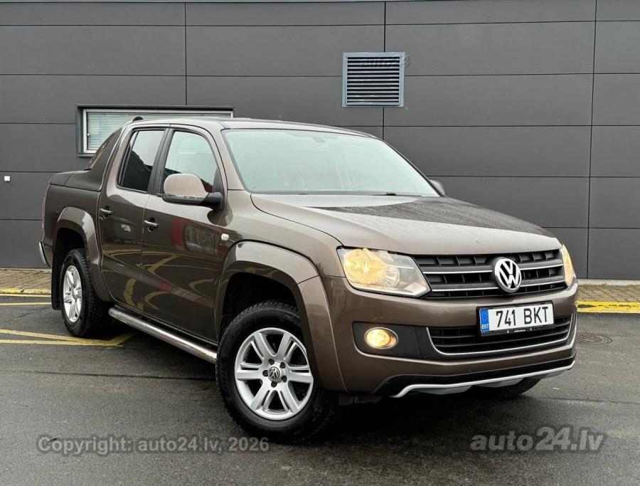 Brūns Volkswagen Amarok 2014 Tallina, ar dzinēja tilpumu 2.00 L un nobraukumu 355 tūkst. km par 8750 €, foto 1 vietnē AUTOMOTO.COM.LV