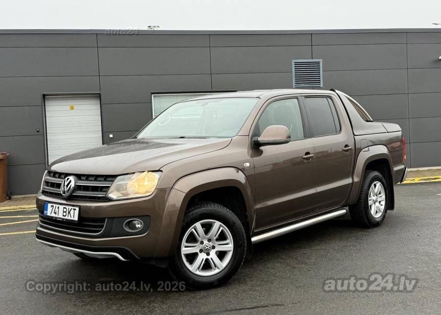 Brūns Volkswagen Amarok 2014 Tallina, ar dzinēja tilpumu 2.00 L un nobraukumu 355 tūkst. km par 8750 €, foto 4 vietnē AUTOMOTO.COM.LV