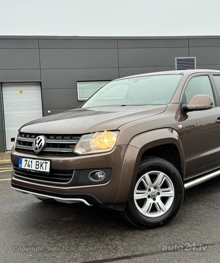Brūns Volkswagen Amarok 2014 Tallina, ar dzinēja tilpumu 2.00 L un nobraukumu 355 tūkst. km par 8750 €, foto 5 vietnē AUTOMOTO.COM.LV