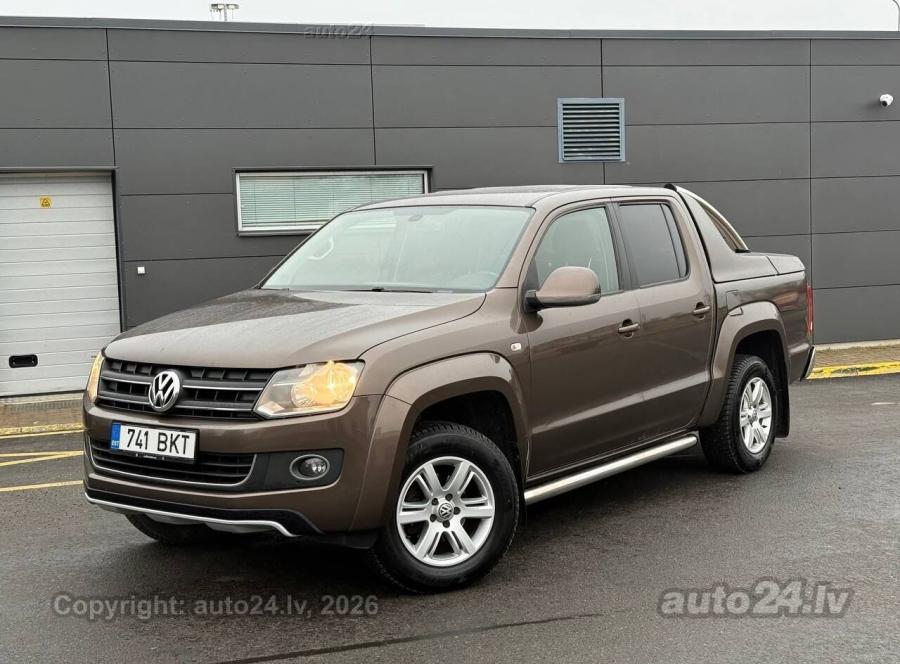 Brūns Volkswagen Amarok 2014 Tallina, ar dzinēja tilpumu 2.00 L un nobraukumu 355 tūkst. km par 8750 €, foto 6 vietnē AUTOMOTO.COM.LV