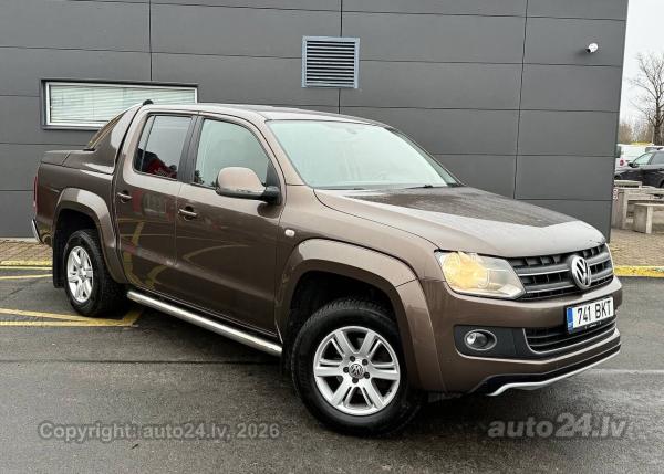 Brown Volkswagen Amarok 2014 in Tallinn, with an engine capacity of 2.00 L and mileage of 355 thousand km for 8750 €, photo 10 on AUTOMOTO.COM.LV
