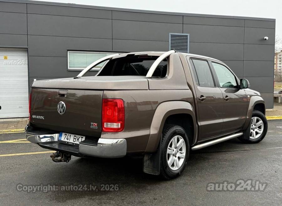 Brūns Volkswagen Amarok 2014 Tallina, ar dzinēja tilpumu 2.00 L un nobraukumu 355 tūkst. km par 8750 €, foto 13 vietnē AUTOMOTO.COM.LV