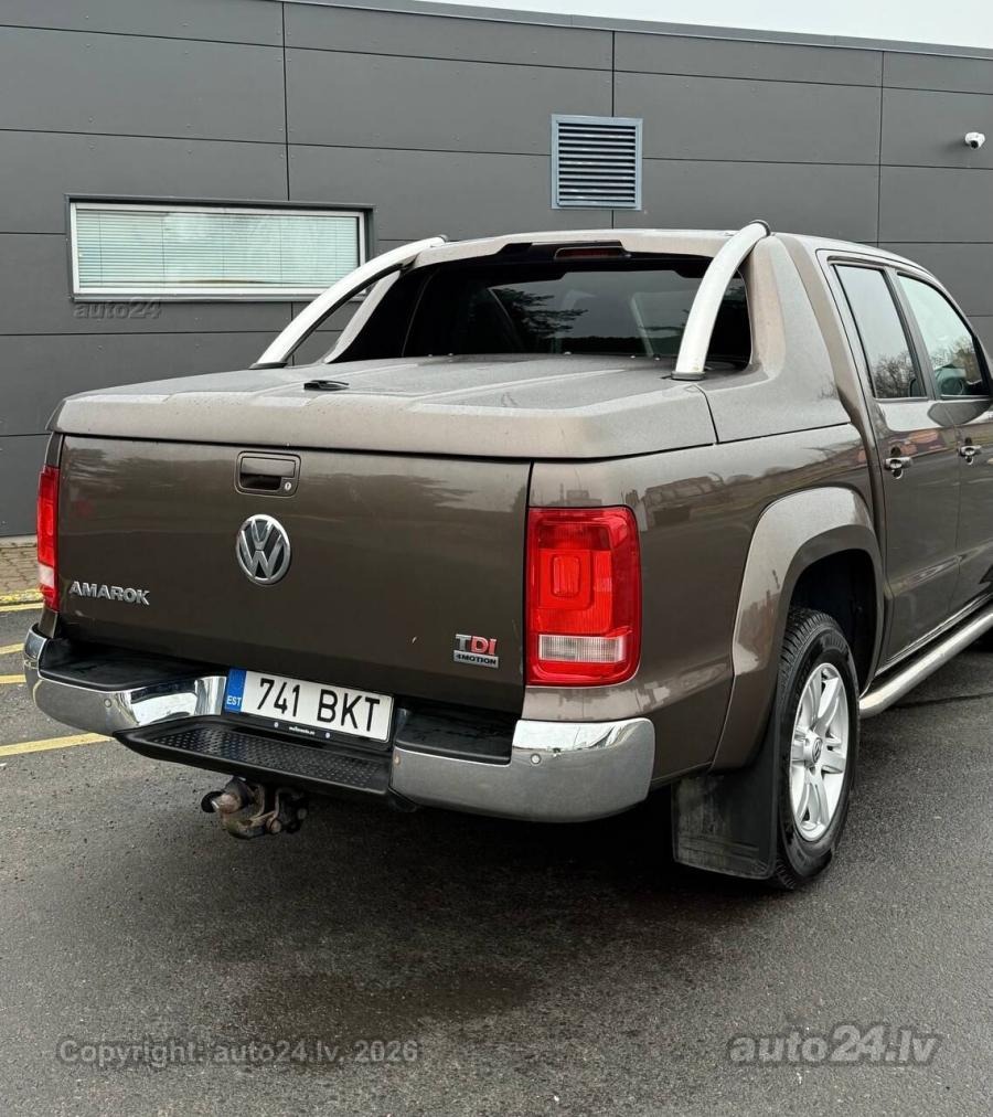 Brūns Volkswagen Amarok 2014 Tallina, ar dzinēja tilpumu 2.00 L un nobraukumu 355 tūkst. km par 8750 €, foto 14 vietnē AUTOMOTO.COM.LV