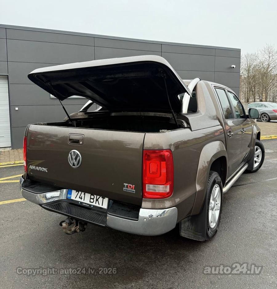 Brūns Volkswagen Amarok 2014 Tallina, ar dzinēja tilpumu 2.00 L un nobraukumu 355 tūkst. km par 8750 €, foto 15 vietnē AUTOMOTO.COM.LV