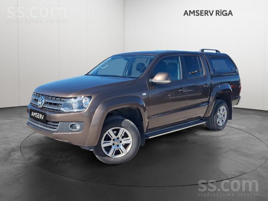 Brūns Volkswagen Amarok 2014 Rīga, ar dzinēja tilpumu 2.00 L un nobraukumu 94 tūkst. km par 17900 €, foto 1 vietnē AUTOMOTO.COM.LV