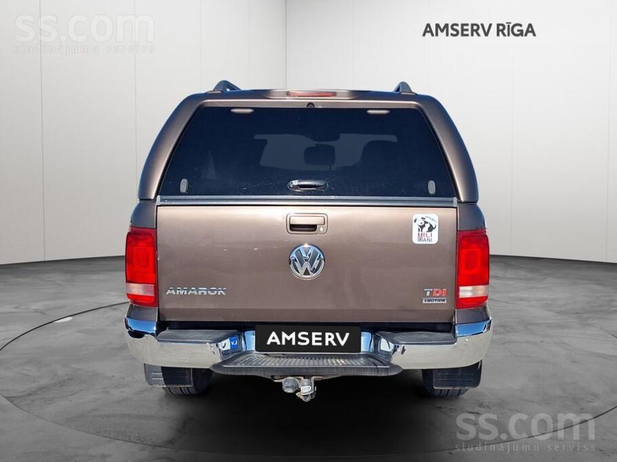 Brūns Volkswagen Amarok 2014 Rīga, ar dzinēja tilpumu 2.00 L un nobraukumu 94 tūkst. km par 17900 €, foto 7 vietnē AUTOMOTO.COM.LV