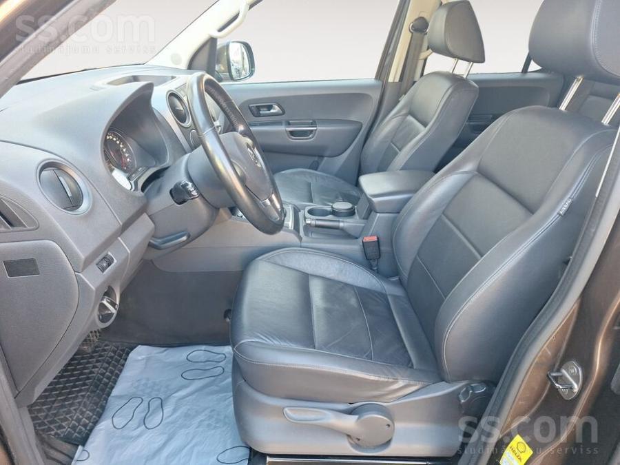 Brūns Volkswagen Amarok 2014 Rīga, ar dzinēja tilpumu 2.00 L un nobraukumu 94 tūkst. km par 17900 €, foto 12 vietnē AUTOMOTO.COM.LV