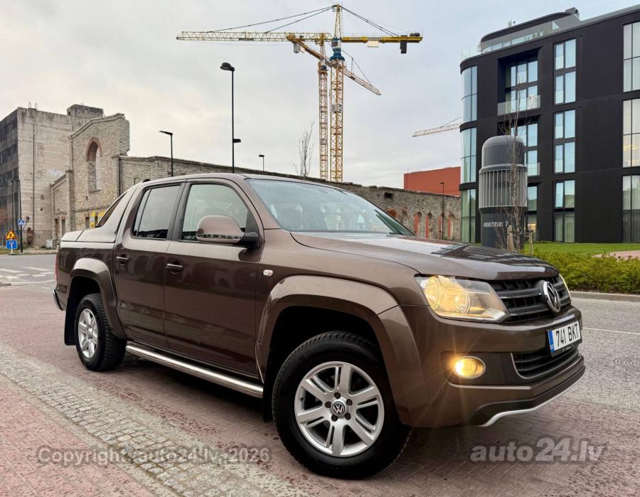 Brūns Volkswagen Amarok 2014 Tallina, ar dzinēja tilpumu 2.00 L un nobraukumu 355 tūkst. km par 12999 €, foto 10 vietnē AUTOMOTO.COM.LV