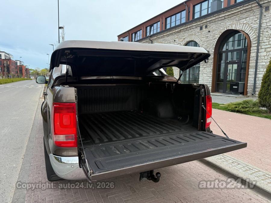 Brūns Volkswagen Amarok 2014 Tallina, ar dzinēja tilpumu 2.00 L un nobraukumu 355 tūkst. km par 12999 €, foto 12 vietnē AUTOMOTO.COM.LV