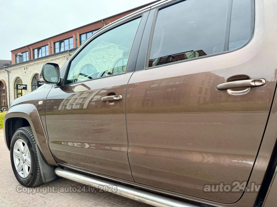 Brūns Volkswagen Amarok 2014 Tallina, ar dzinēja tilpumu 2.00 L un nobraukumu 355 tūkst. km par 12999 €, foto 19 vietnē AUTOMOTO.COM.LV