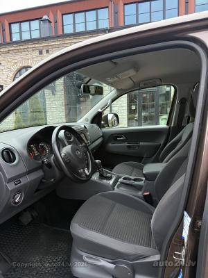 Brūns Volkswagen Amarok 2014 Tallina, ar dzinēja tilpumu 2.00 L un nobraukumu 355 tūkst. km par 12999 €, foto 22 vietnē AUTOMOTO.COM.LV