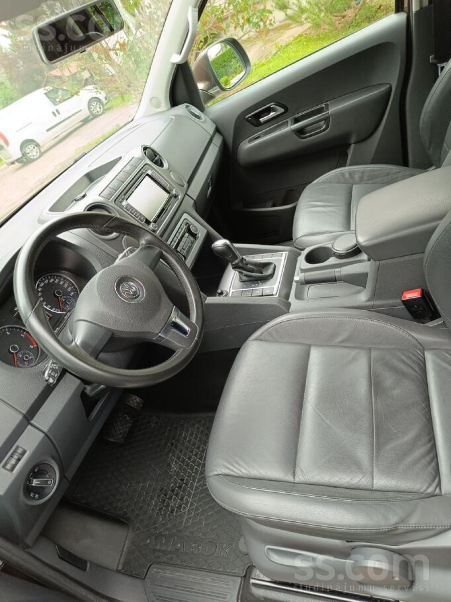 Brūns Volkswagen Amarok 2014 Rīga, ar dzinēja tilpumu 1.90 L un nobraukumu 95 tūkst. km par 16000 €, foto 4 vietnē AUTOMOTO.COM.LV
