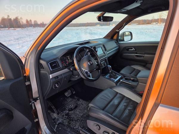 Brūns Volkswagen Amarok 2019 Jelgava, ar dzinēja tilpumu 3.00 L un nobraukumu 102 tūkst. km par 26500 €, foto 7 vietnē AUTOMOTO.COM.LV