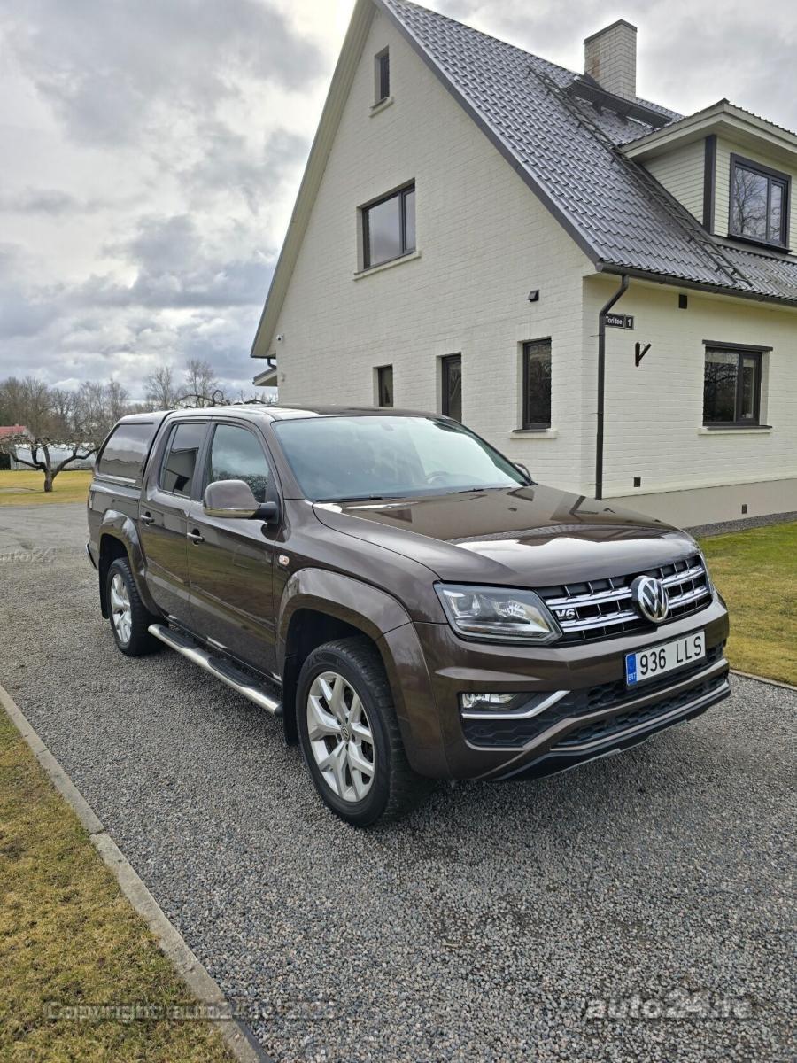 Brown Volkswagen Amarok 2020 in Tartu, with an engine capacity of 3.00 L and mileage of 215 thousand km for 27500 €, photo 2 on AUTOMOTO.COM.LV