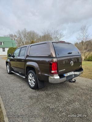 Brown Volkswagen Amarok 2020 in Tartu, with an engine capacity of 3.00 L and mileage of 215 thousand km for 27500 €, photo 5 on AUTOMOTO.COM.LV